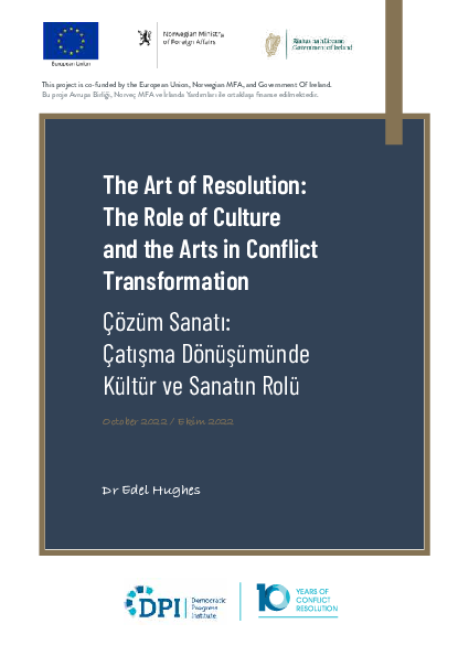 (PDF) The Art of Resolution: The Role of Culture and the Arts in ...