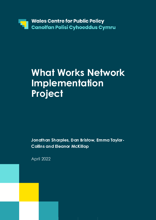 (PDF) What Works Network Implementation Project