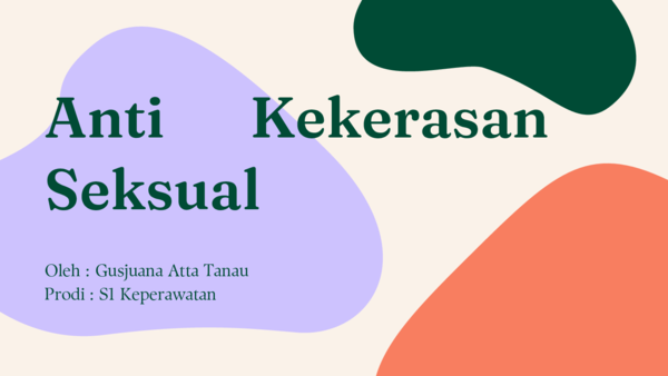 (PDF) PPT Anti Kekerasan Seksual
