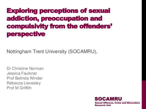 (PDF) Exploring perceptions of terminology of sexual addiction ...