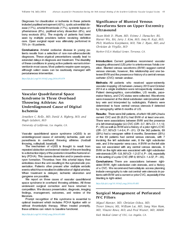 (PDF) Surgical Management of Perforated IVC Filters | CHRISTIAN EDUARDO ...