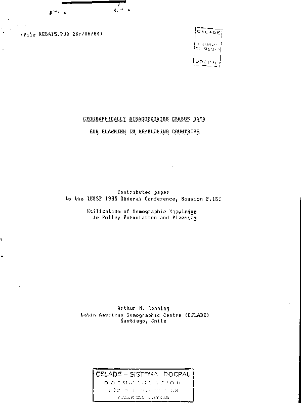 (PDF) Eor Planning in Developing Countries