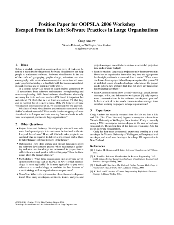(PDF) Escaped from the lab