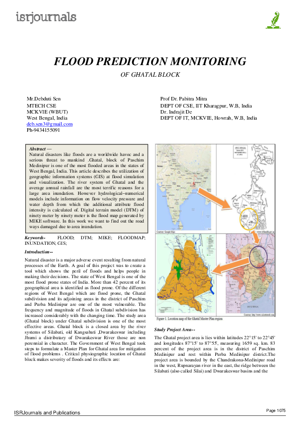 Pdf Real Time Rainfall Monitoring And Flood Inundation Forecasting