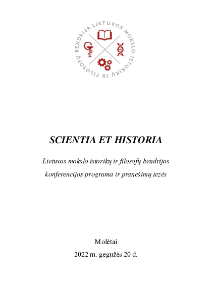 (PDF) Scientia et historia 2022 : book of abstracts
