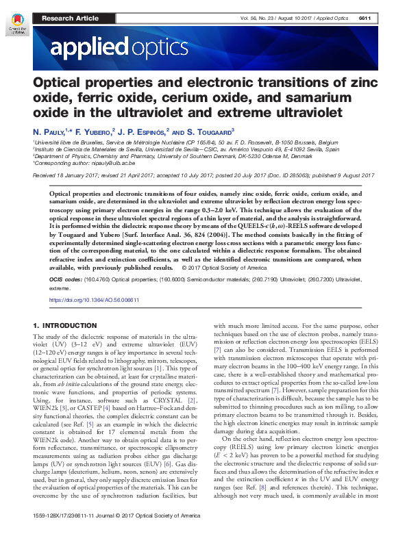 (PDF) Optical properties and electronic transitions of SnO2 thin films ...