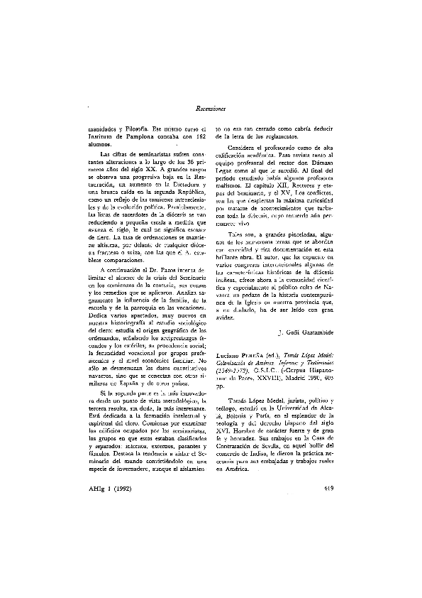 (PDF) Luciano PEREÑA (ed.), Tomás López Medel: Colonización de América ...