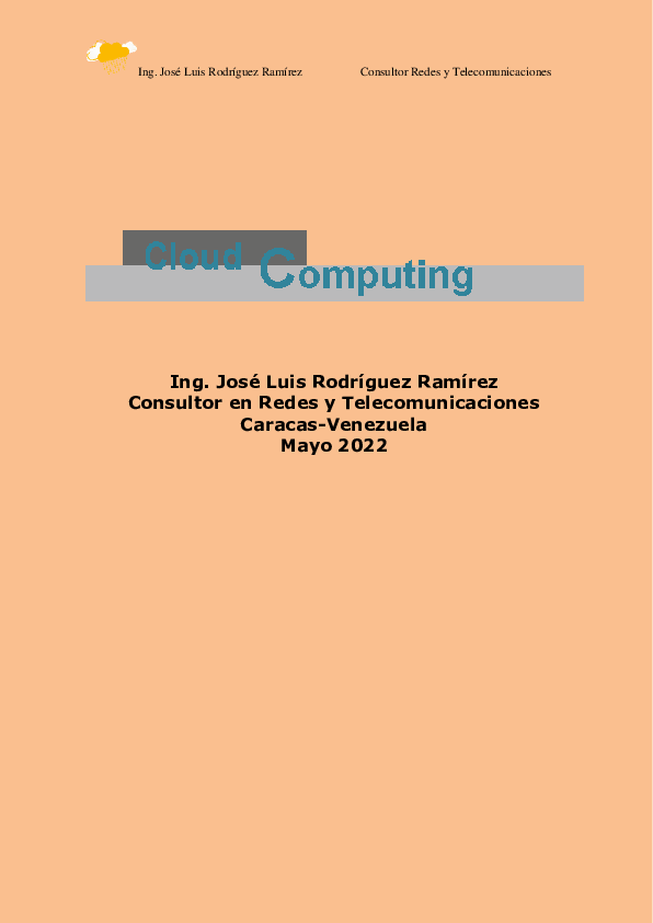 (PDF) Fundamentos de Cloud Computing
