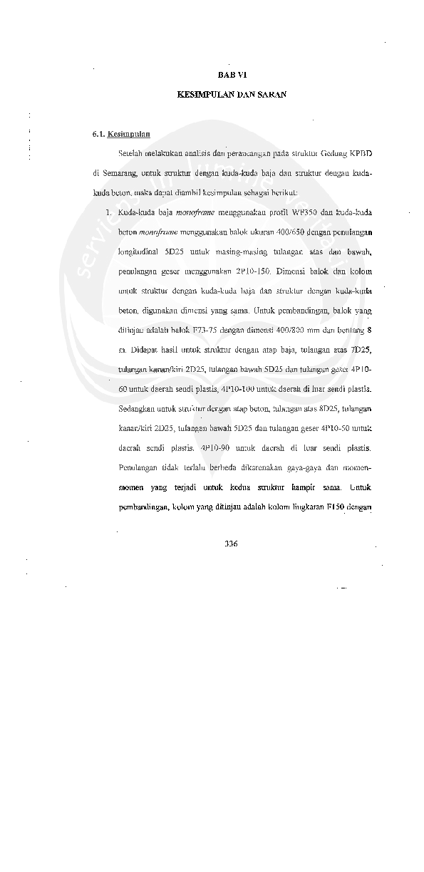 (PDF) Pengaruh Penggunaan Kuda-Kuda Baja Dan Beton Terhadap Struktur ...