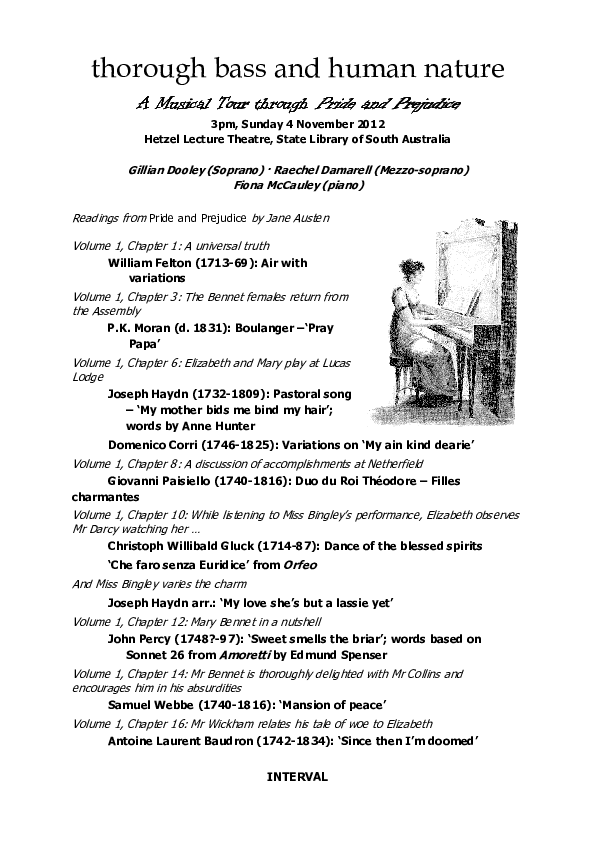(PDF) Thorough Bass and Human Nature: A Musical Tour Through Pride and ...
