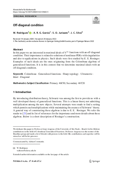 (PDF) Off-diagonal condition