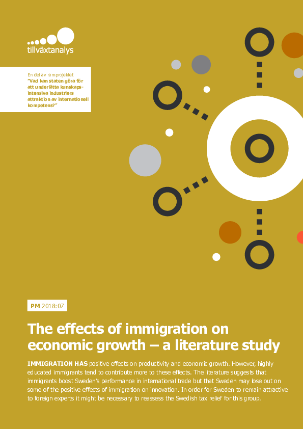 (PDF) The effects of immigration on economic growth – a literature study