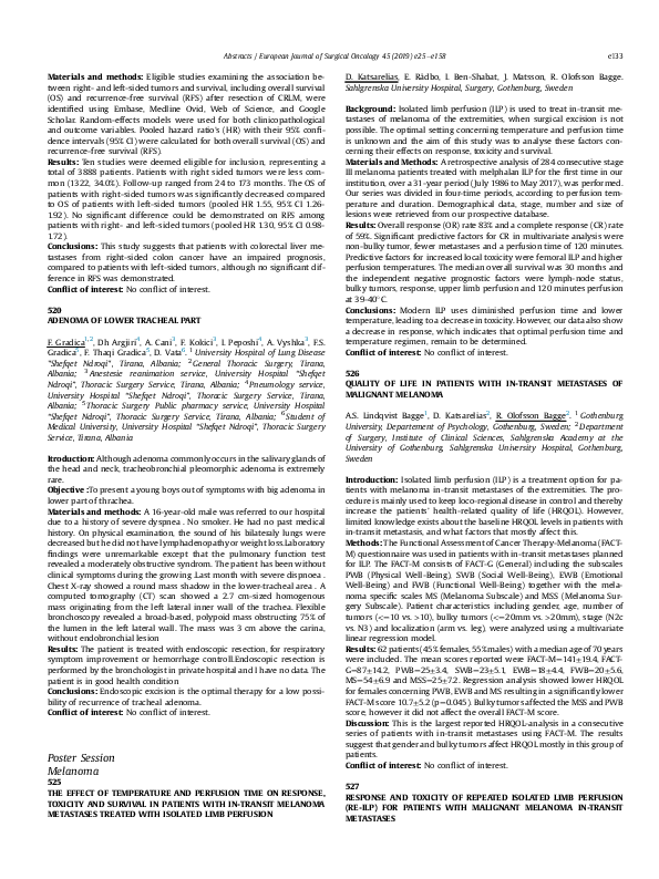 (PDF) Adenoma of lower tracheal part