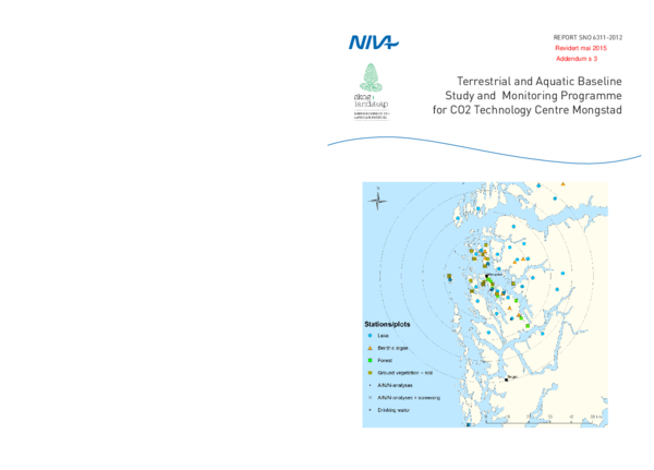(PDF) Terrestrial and aquatic baseline study and monitoring programme ...