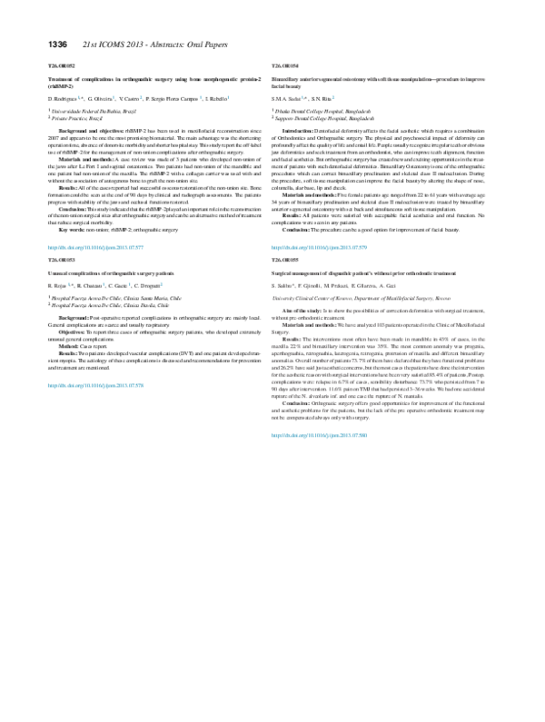 (PDF) Bimaxillary anterior segmental osteotomy with soft tissue ...