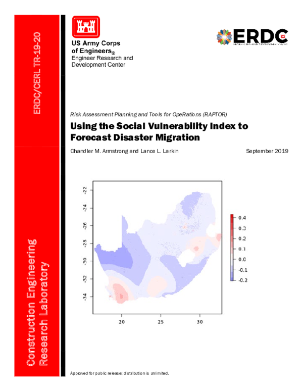 (PDF) Using the social vulnerability index to forecast disaster migration