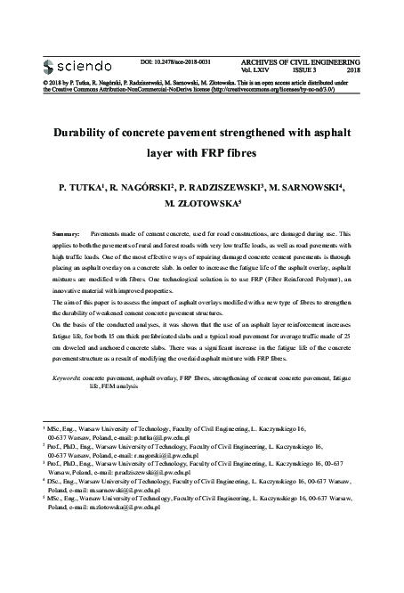 (PDF) Durability of concrete pavement strengthened with asphalt layer ...