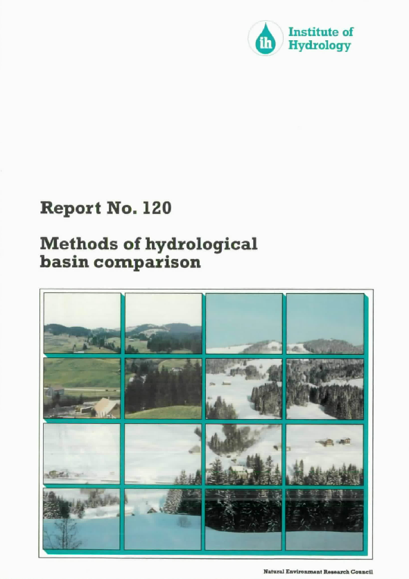 (PDF) Methods of Hydrological Basin Comparison