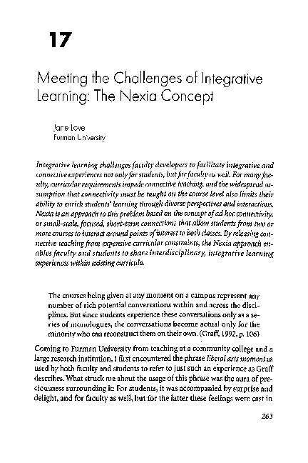 (PDF) Nexia: Enhancing Integrative Learning Connections