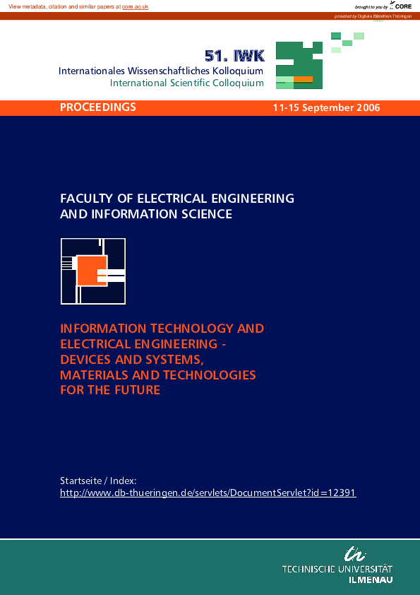 Pdf Statistical Description And Optimization Of The Time Domain Parameters Of Asynchronous