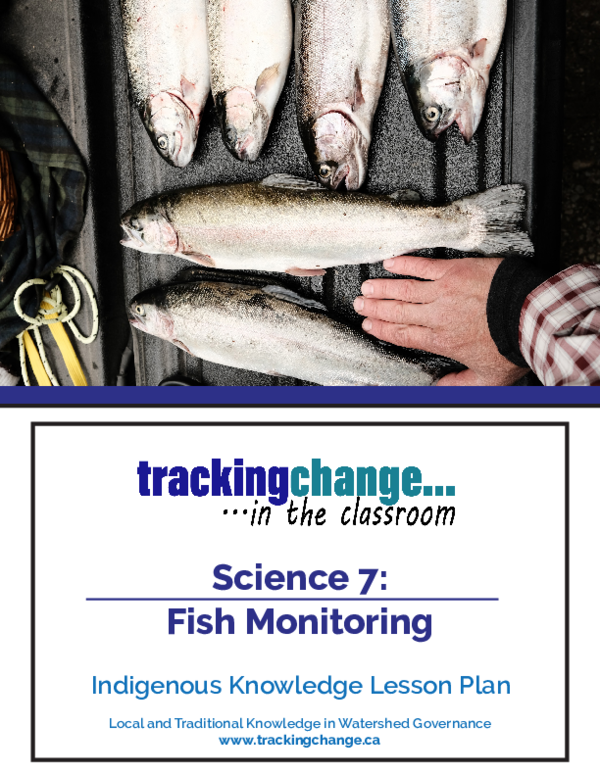 (PDF) Science 7: Fish Monitoring (Indigenous Knowledge Lesson Plan)