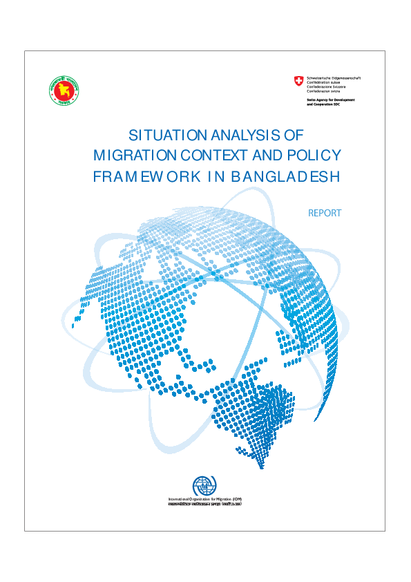 (PDF) Situation Analysis of Migration Context and Policy Framework in ...