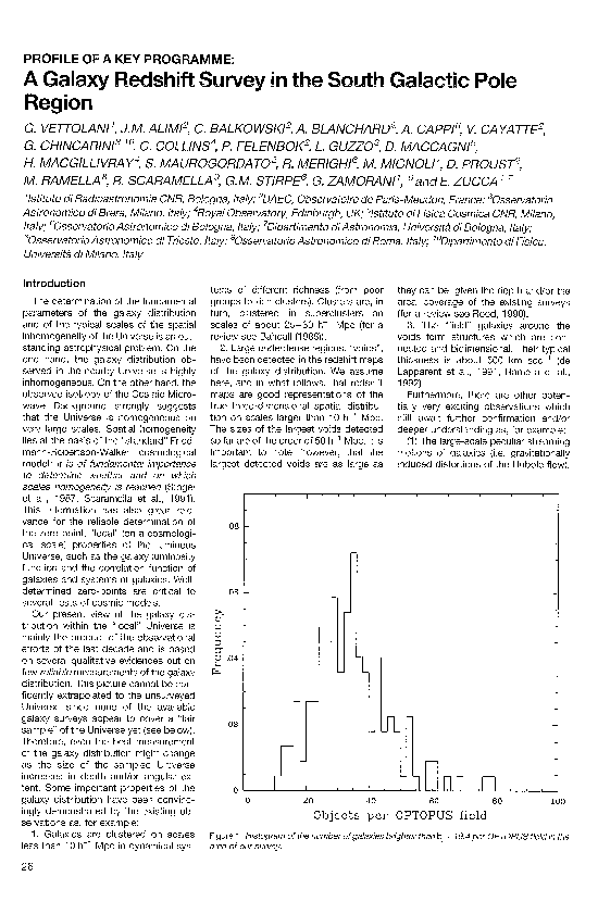 (PDF) A galaxy redshift survey in the South Galactic Pole region