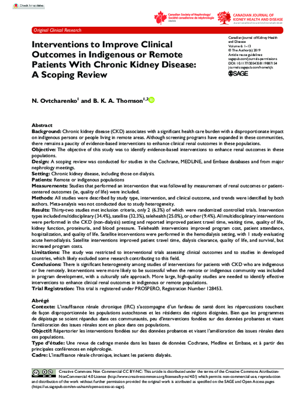 (PDF) Interventions to Improve Clinical Outcomes in Older Adults ...