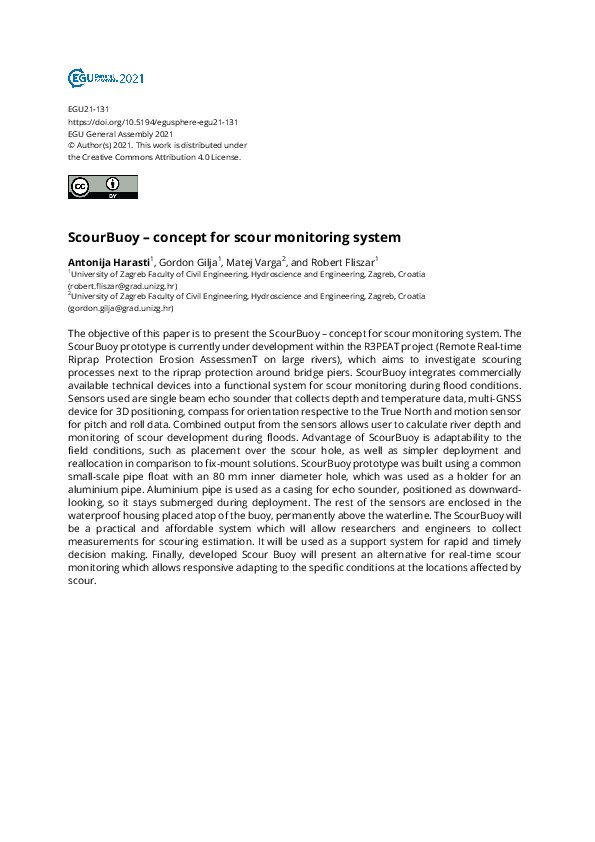 (PDF) ScourBuoy – concept for scour monitoring system