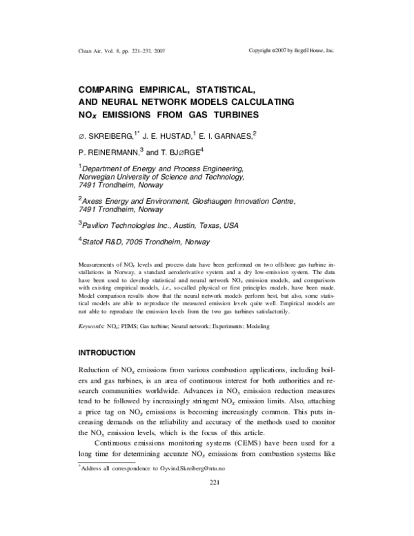 (PDF) COMPARING EMPIRICAL, STATISTICAL, AND NEURAL NETWORK MODELS ...