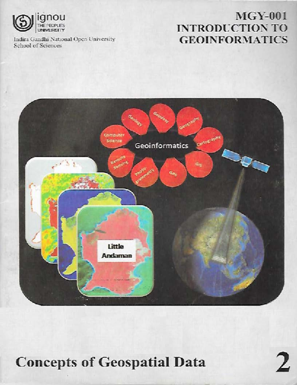(PDF) Block-2 Concept of Geospatial Data