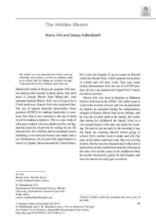 (PDF) The Hidden Master