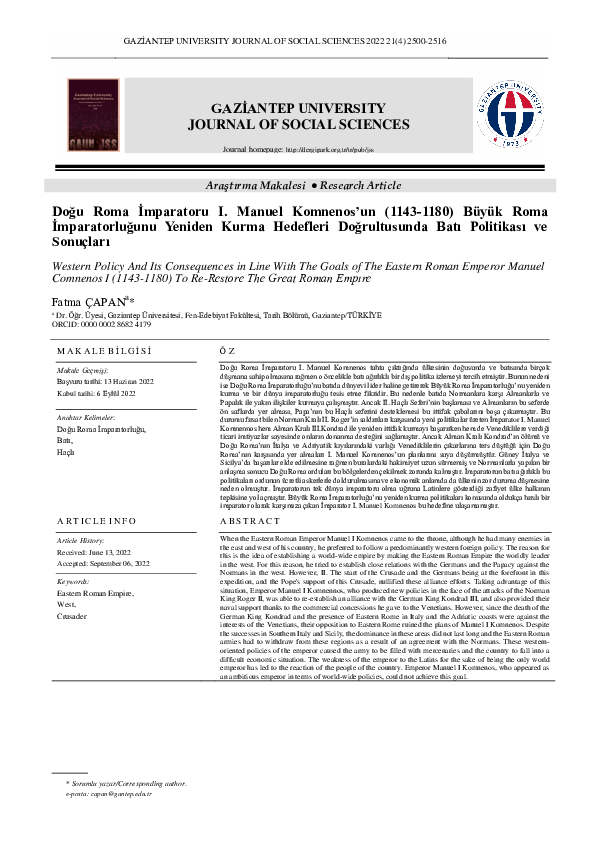 (PDF) Western Policy and Its Consequences in Accordance with the World ...