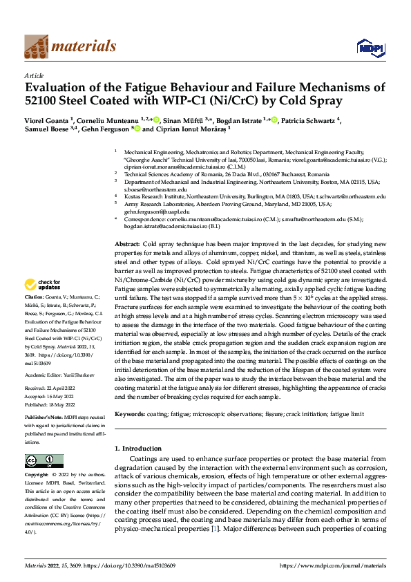 (PDF) Evaluation of the Fatigue Behaviour and Failure Mechanisms of ...