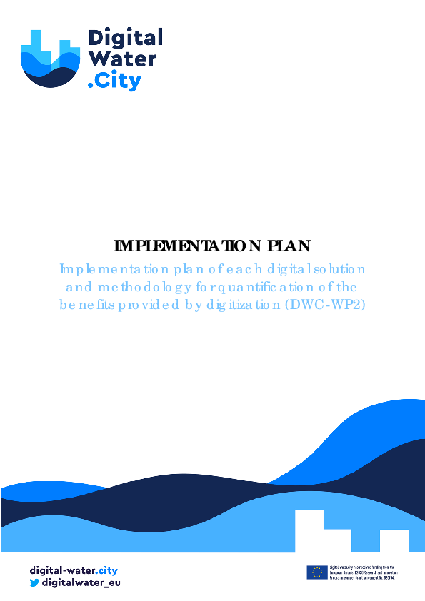 (PDF) D2.1: Implementation Plan of Each Digital Solution and ...