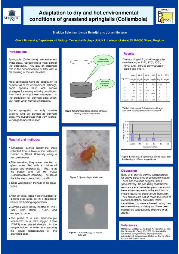 (PDF) Adaptation to dry and hot environmental conditions of grassland ...