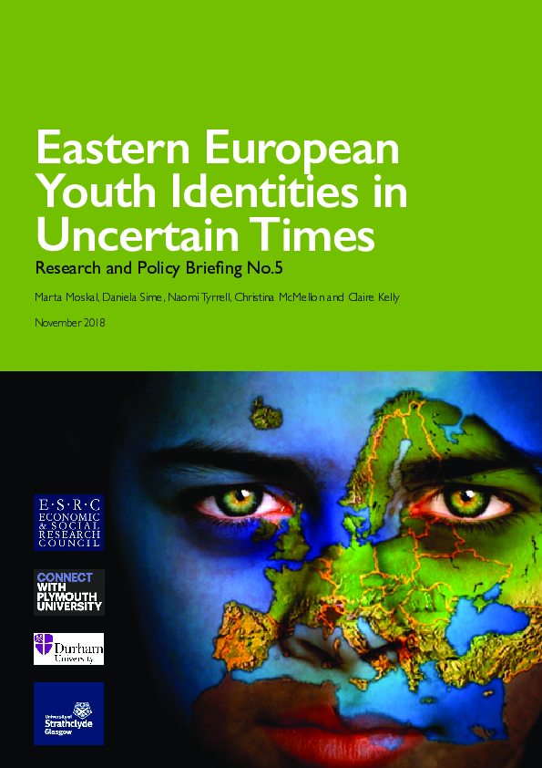 (PDF) Eastern European Youth Identities in Uncertain Times. Research ...