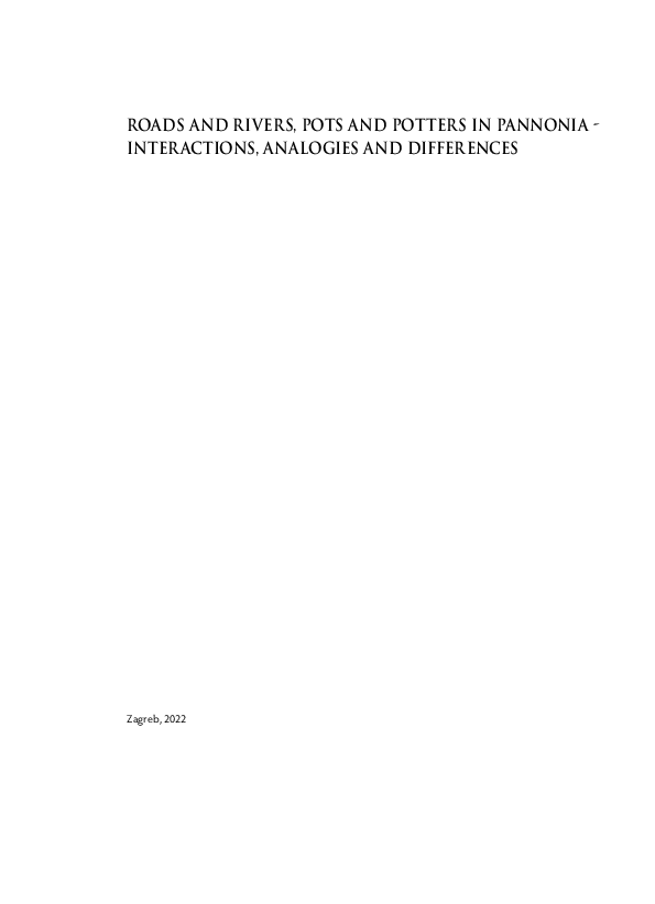(PDF) Introduction to Pannonian slipped ware in Croatia