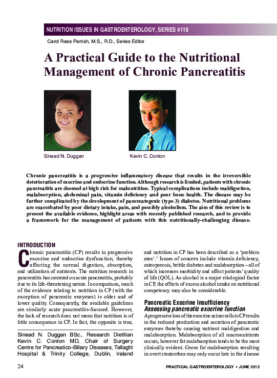 (PDF) A Practical Guide to the Nutritional Management of Chronic ...