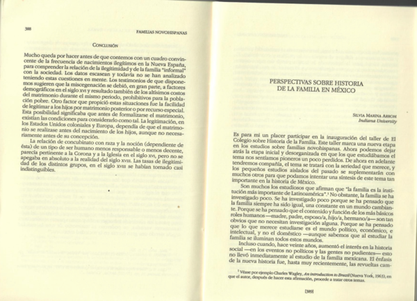 (PDF) Perspectivas sobre historia de la familia en México