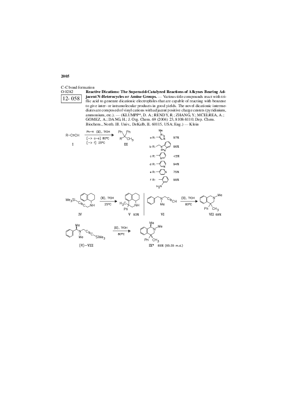 (PDF) Reactive Dications: The Superacid-Catalyzed Reactions of Alkynes ...