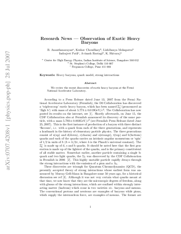 (PDF) Accelerator Laboratory (Fermilab), the D0 Collaboration has ...