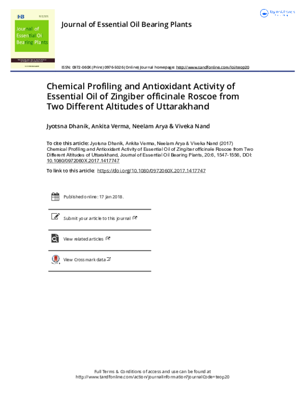 (PDF) Chemical profiling and antioxidant activity of Bolivian propolis