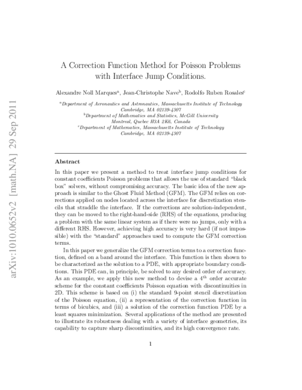 (PDF) Towards a High-Order Generalized Ghost Fluid Method | Rodolfo ...