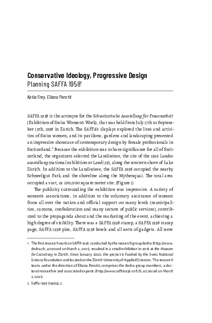 (PDF) Conservative Ideology, Progressive Design