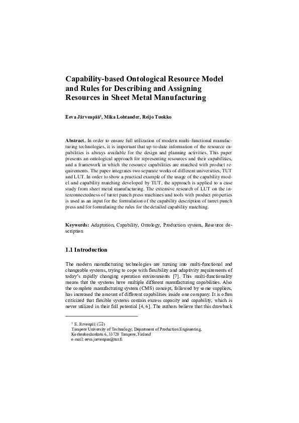 (PDF) Capability-based ontological resource model and rules for describing and assigning ...