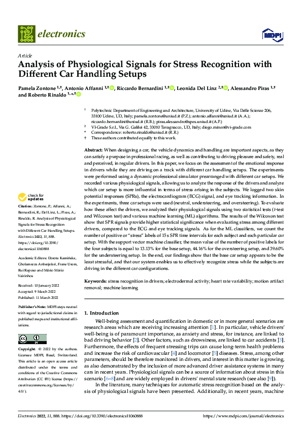 (PDF) Analysis of Physiological Signals for Stress Recognition with ...