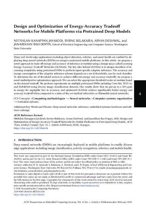 (PDF) Design and Optimization of Energy-Accuracy Tradeoff Networks for Mobile Platforms via ...