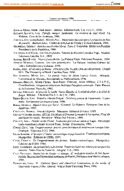 (PDF) Libros recibidos | ANNY KAROLINA CALDERON - Academia.edu