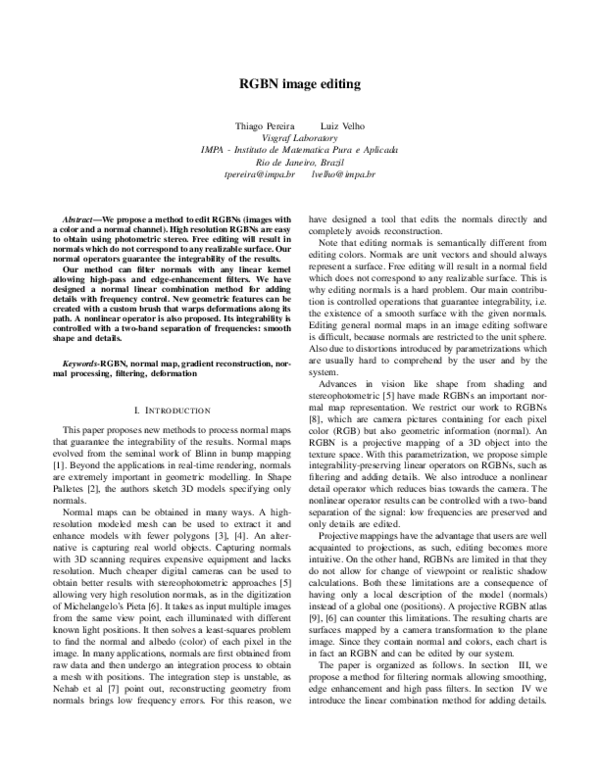 (PDF) RGBN Image Editing